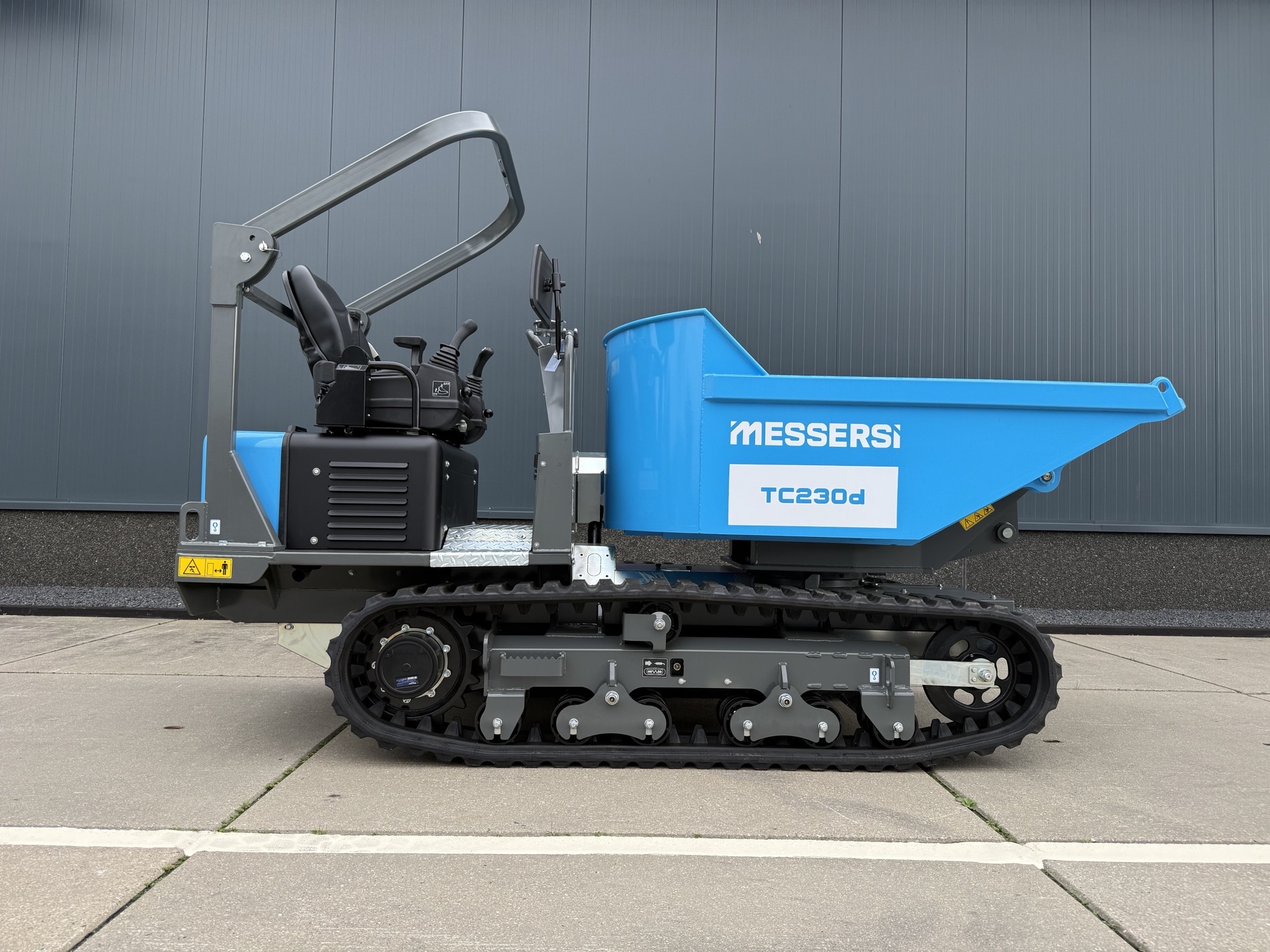 Messersi rupsdumper TC230d Roterend - Den Hartog Bouwmaterieel
